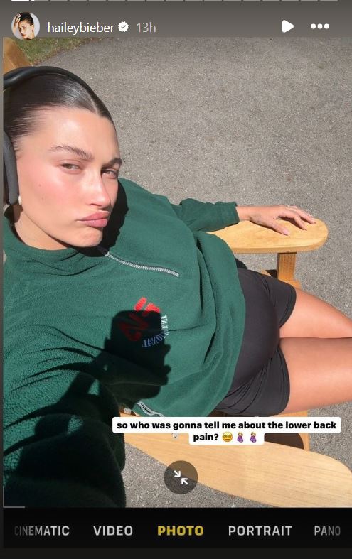 FOTO/ Së shpejti nënë për herë të parë, modelja Hailey Bieber zbulon ...