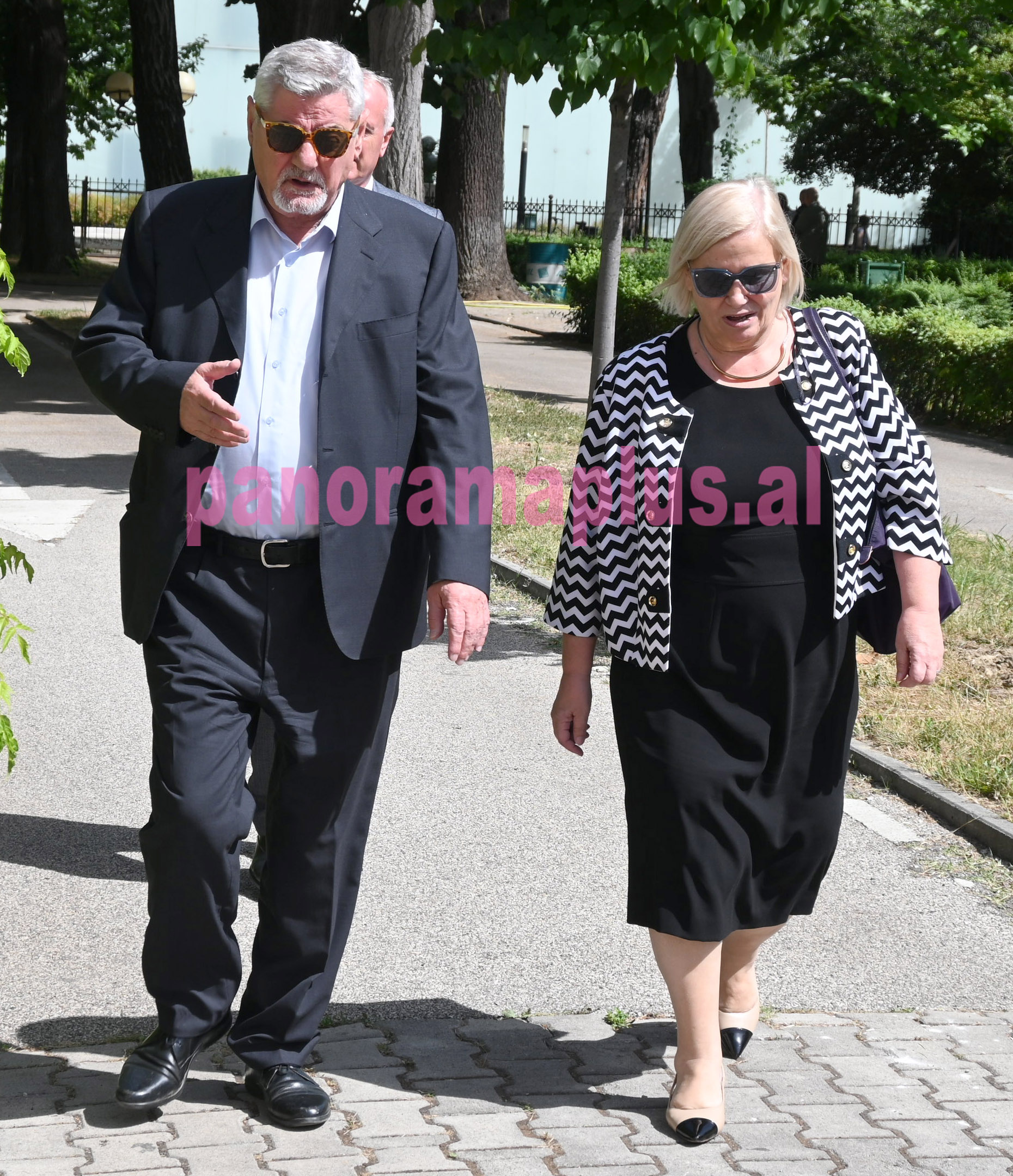 Fotot nga paparazzi/ Dashamir Shehi mban me muhabet Milva Ekonomin ...