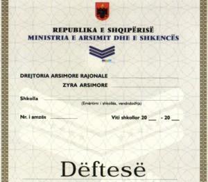 Procedohet ish-drejtori që jepte dëftesa shkolle false