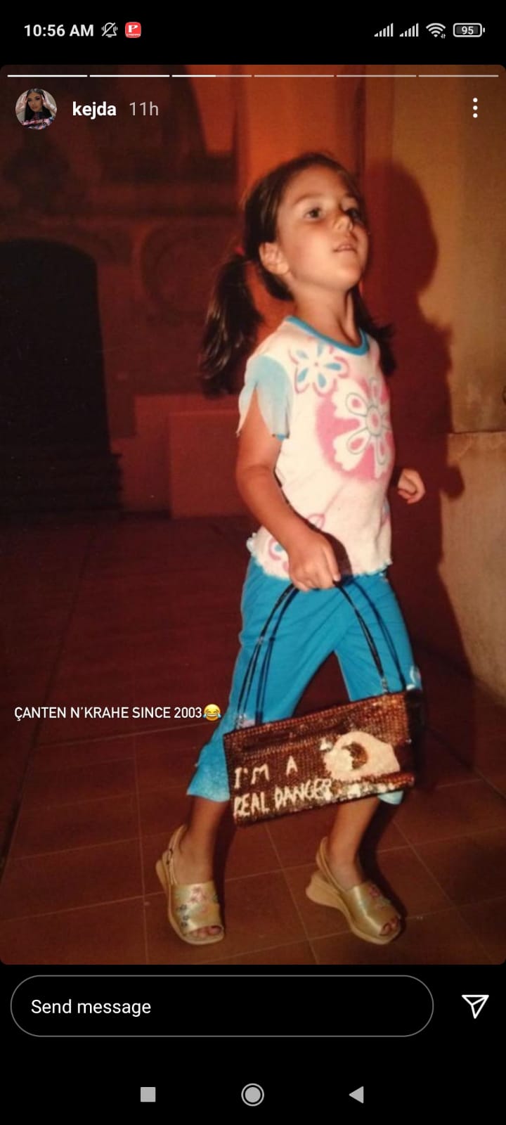 Sot një zeshkane seksi, por ja si dukej vajza e Majlinda Bregut gjatë ...