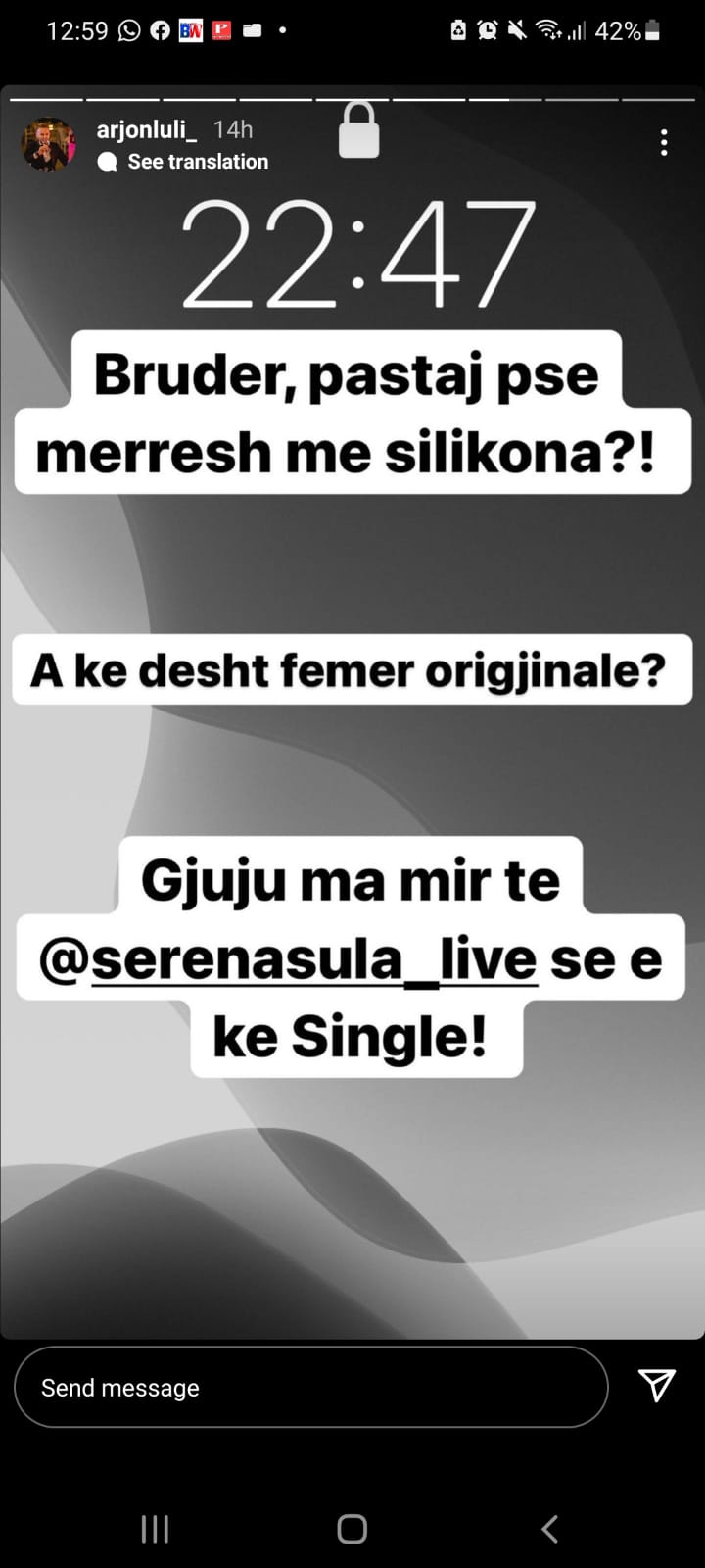 “S’ke b*le dhe nuk je burrë”/ Ish-konkurrenti i Për’puthen ndahet nga ...
