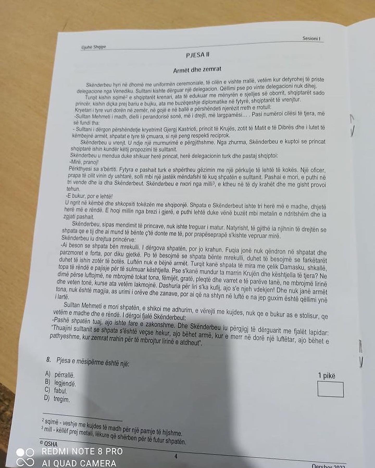 Provimet kombëtare të klasave të 9-ta/ 15 minuta pas nisjes së testimit ...