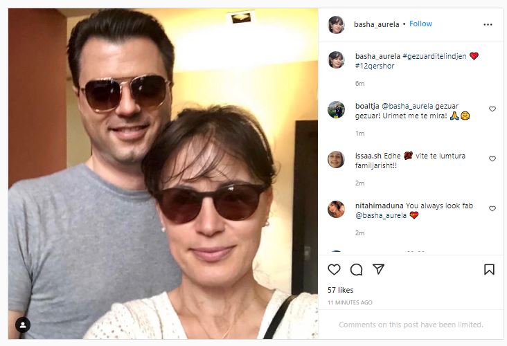 FOTO/ Festë në familjen e Lulzim Bashës! Bashkëshortja e uron me selfie ...