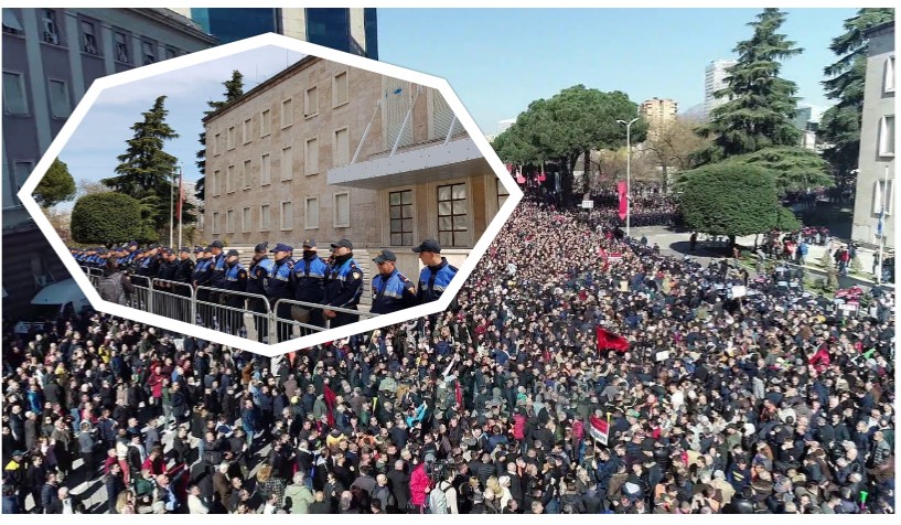 “Do zgjasë sa t’i teket popullit opozitar”- Policia bllokon sot 8 ...