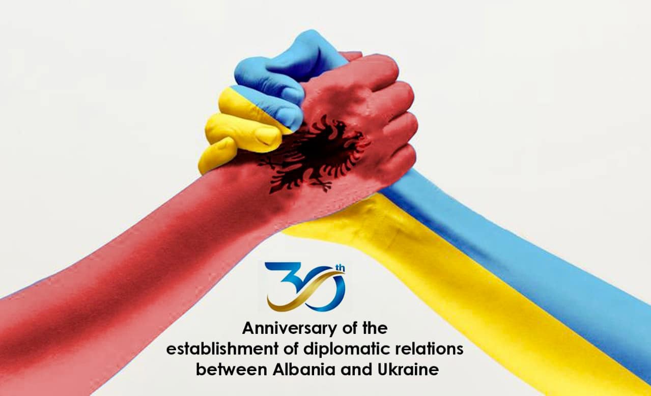 Në 30-vjetorin e marrëdhënieve diplomatike me Ukrainën, Shqipëria ...