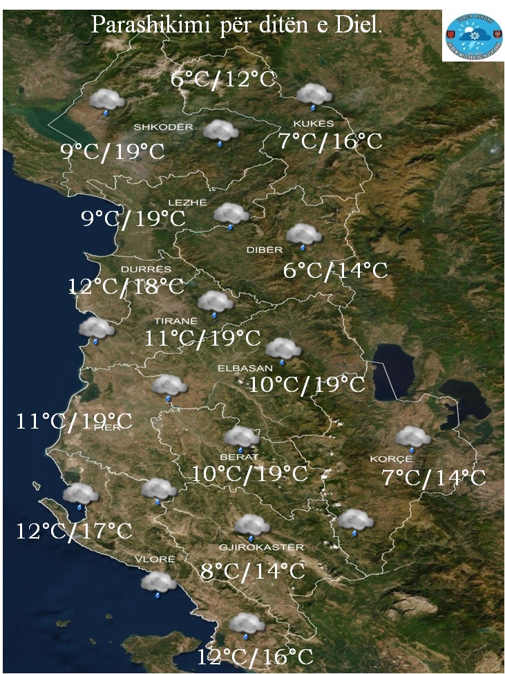 TABELA/ Si ndryshon moti këtë fundjavë, ja parashikimi i sinoptikanëve ...