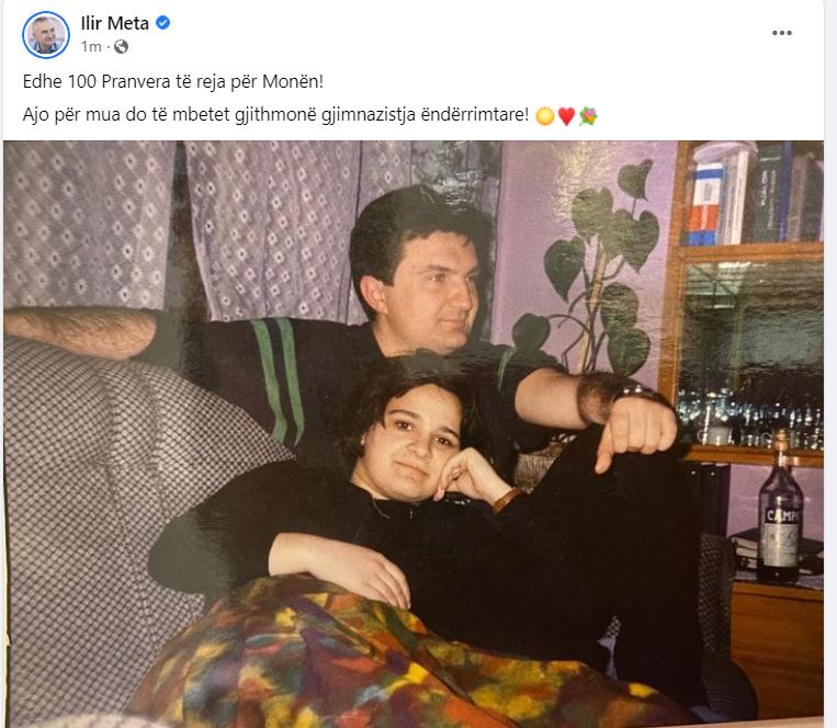 Kryemadhi feston ditëlindjen, Meta publikon foton e shumë viteve më ...