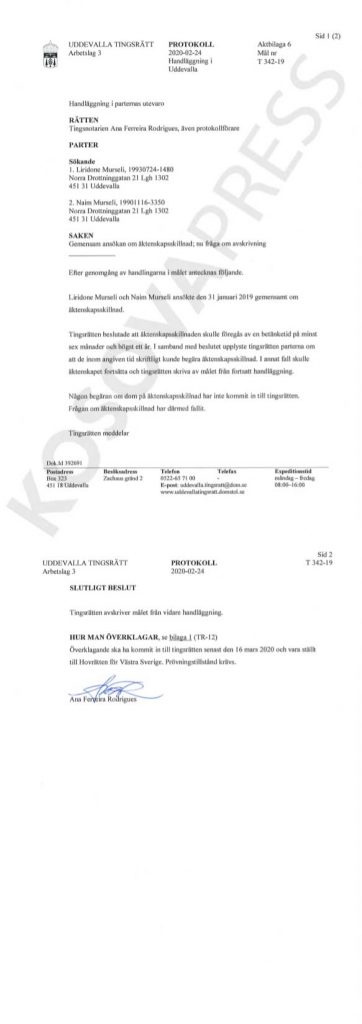 Familjet e mohuan kategorikisht/ Publikohet dokumenti i kërkesës së ...