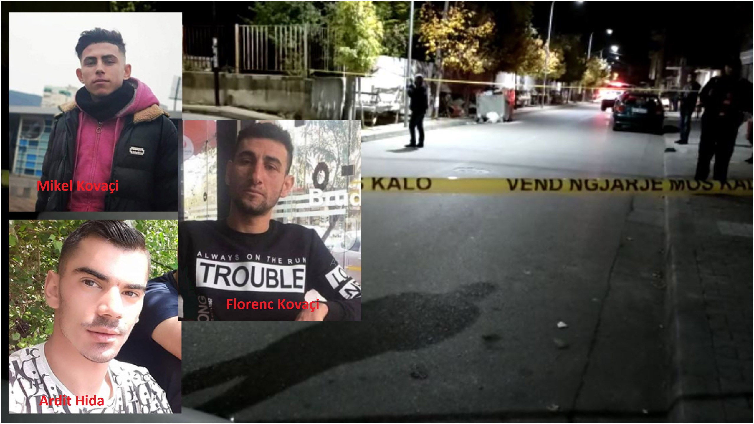Vrasja e Florenc Kovaçit dhe plagosja e vëllait të tij, Prokuroria ...