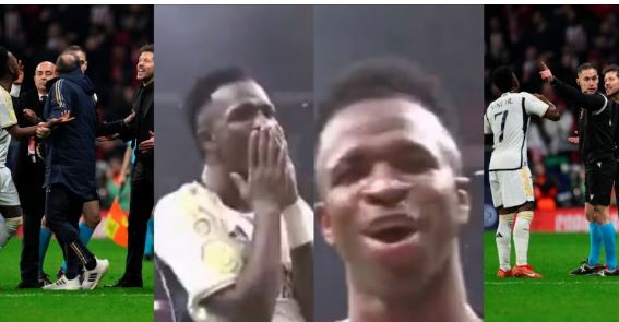 Copa del Rey Incidents/ Journalist attacked, Atletico fans: Vinicius is ...