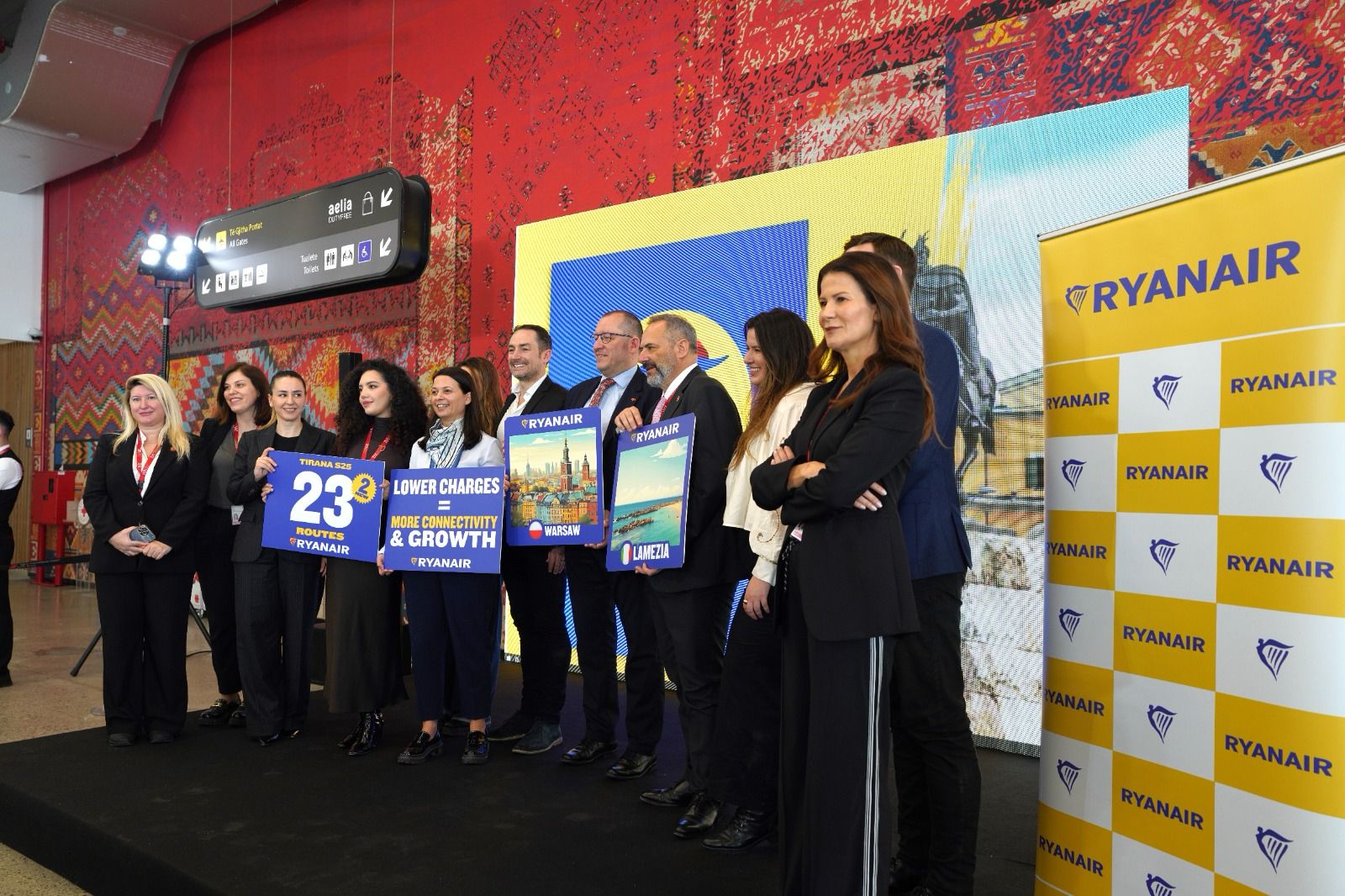 Ryanair feston verën e dytë në Tiranë! 23 destinacione (2 të reja) dhe ...
