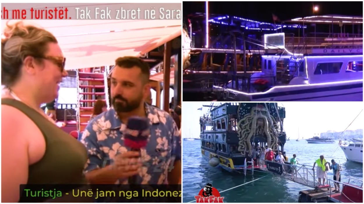 Tak Fak “zbarkon” në bregdetin e Sarandës! Turistët e huaj të dashuruar ...