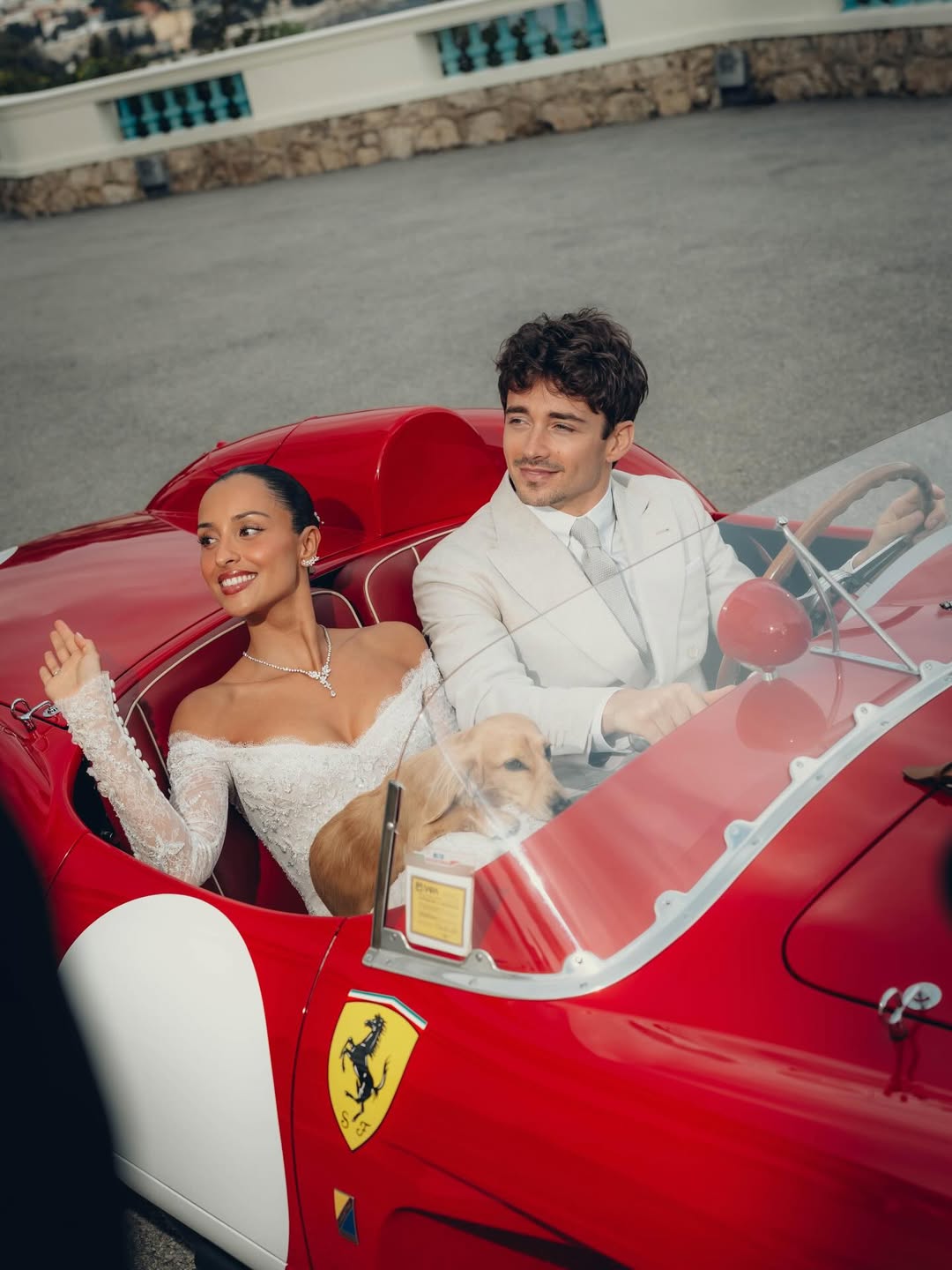 PHOTO NEWS / Private wedding of Formula 1 star, Charles Leclerc's wife ...